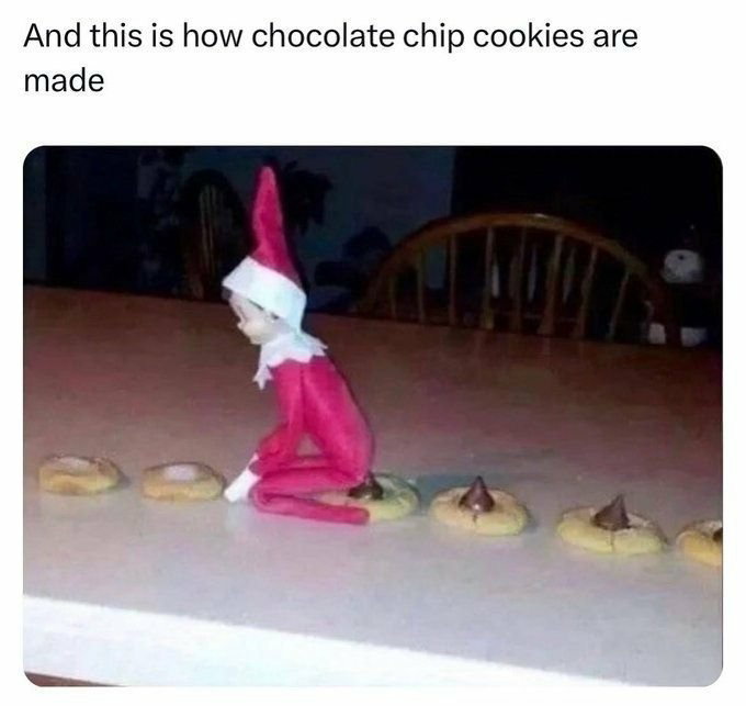 Definitely not an elf on a shelf - 24hourcampfire