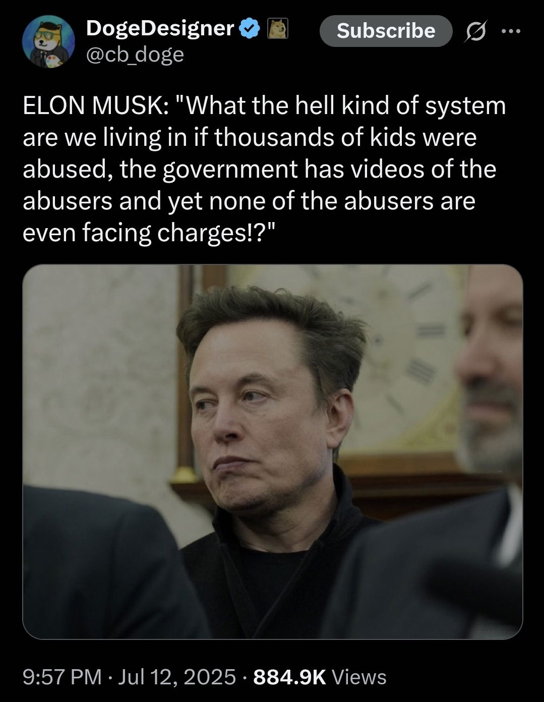 The Epstein Saga – The Burning Platform